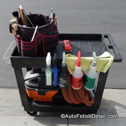 Auto Detailing Cart: organize your detailing world for efficiency!